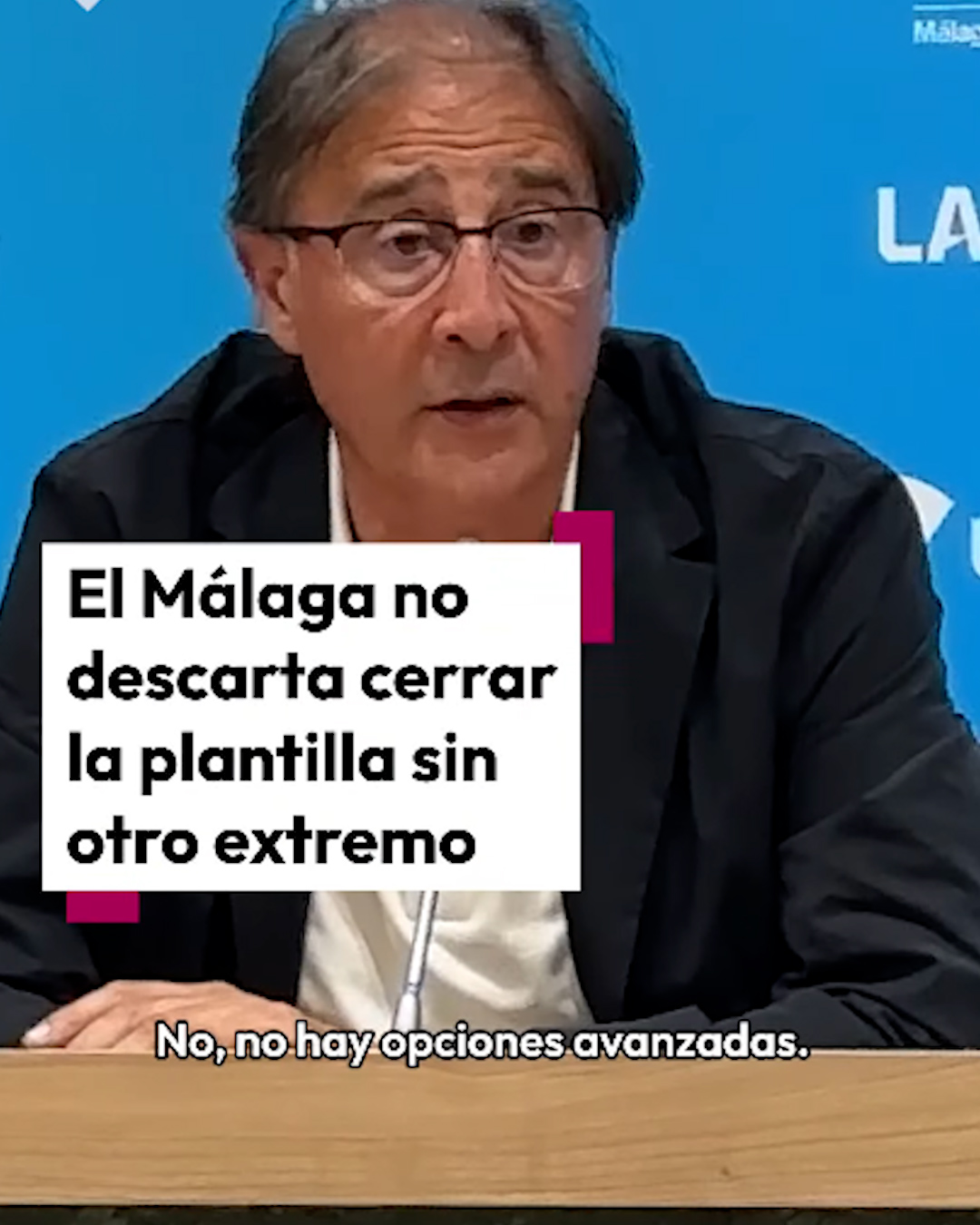 El Málaga no descarta cerrar la plantilla sin otro extremo