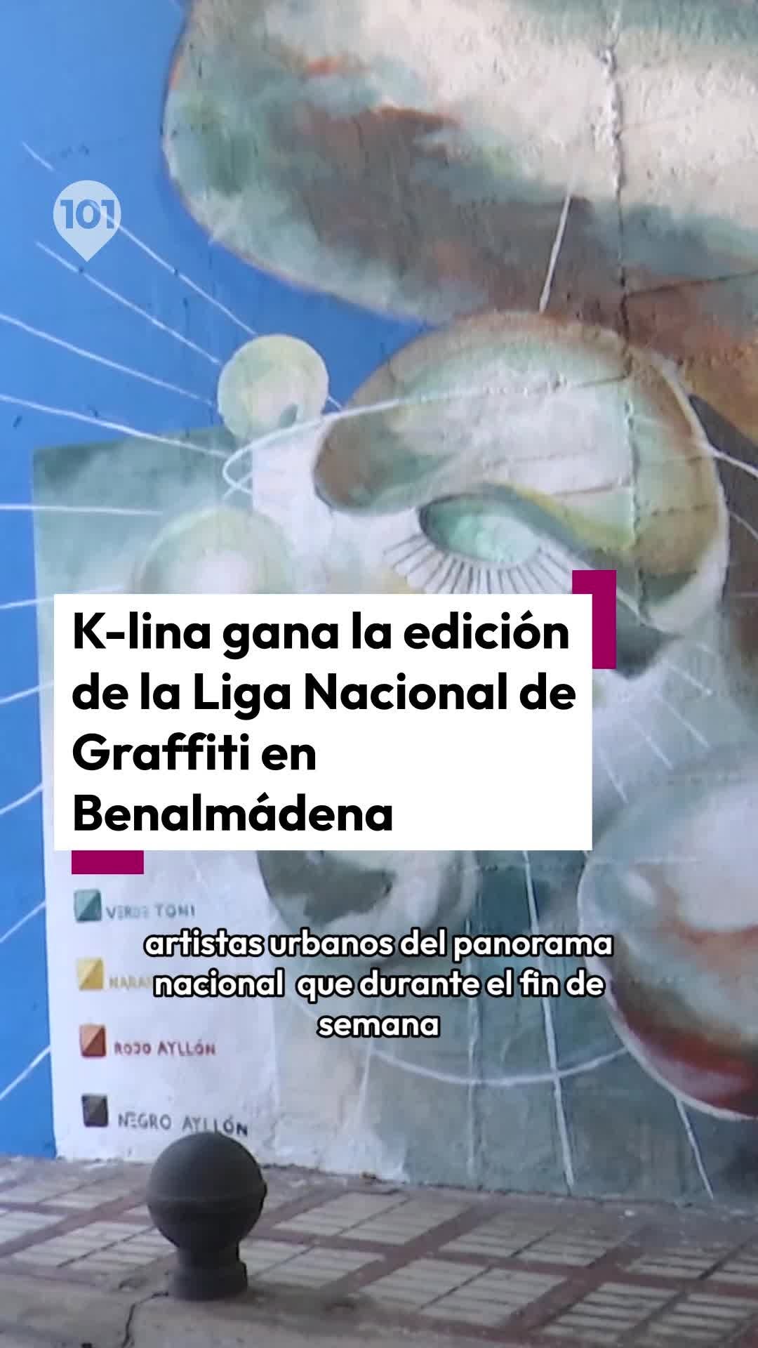 K-Lina gana La Liga Nacional de Graffiti