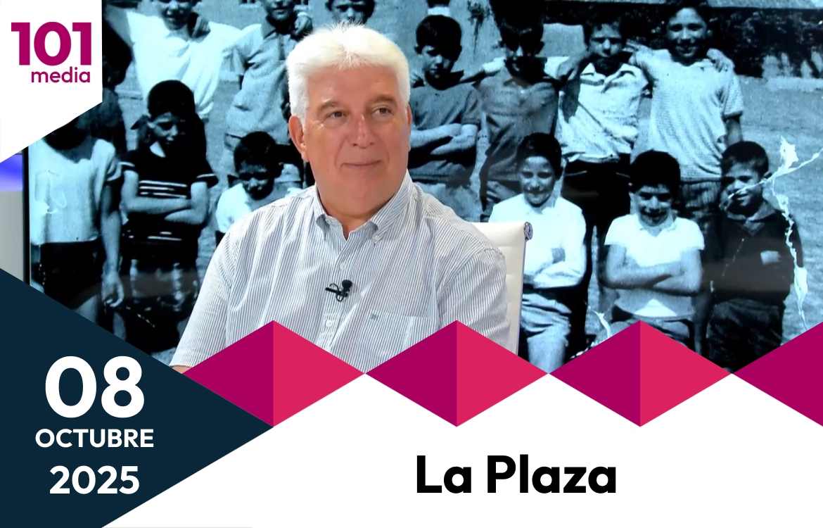Aurelio Cano en La Plaza de este miércoles
