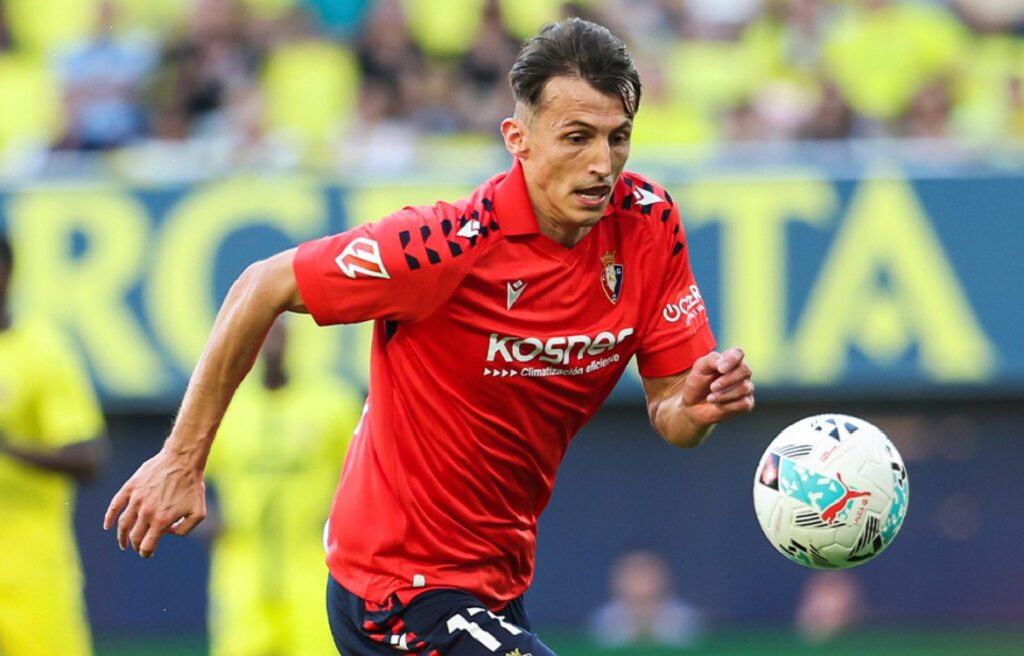 Osasuna pierde a Ante Budimir por lesión para el duelo ante el Sevilla