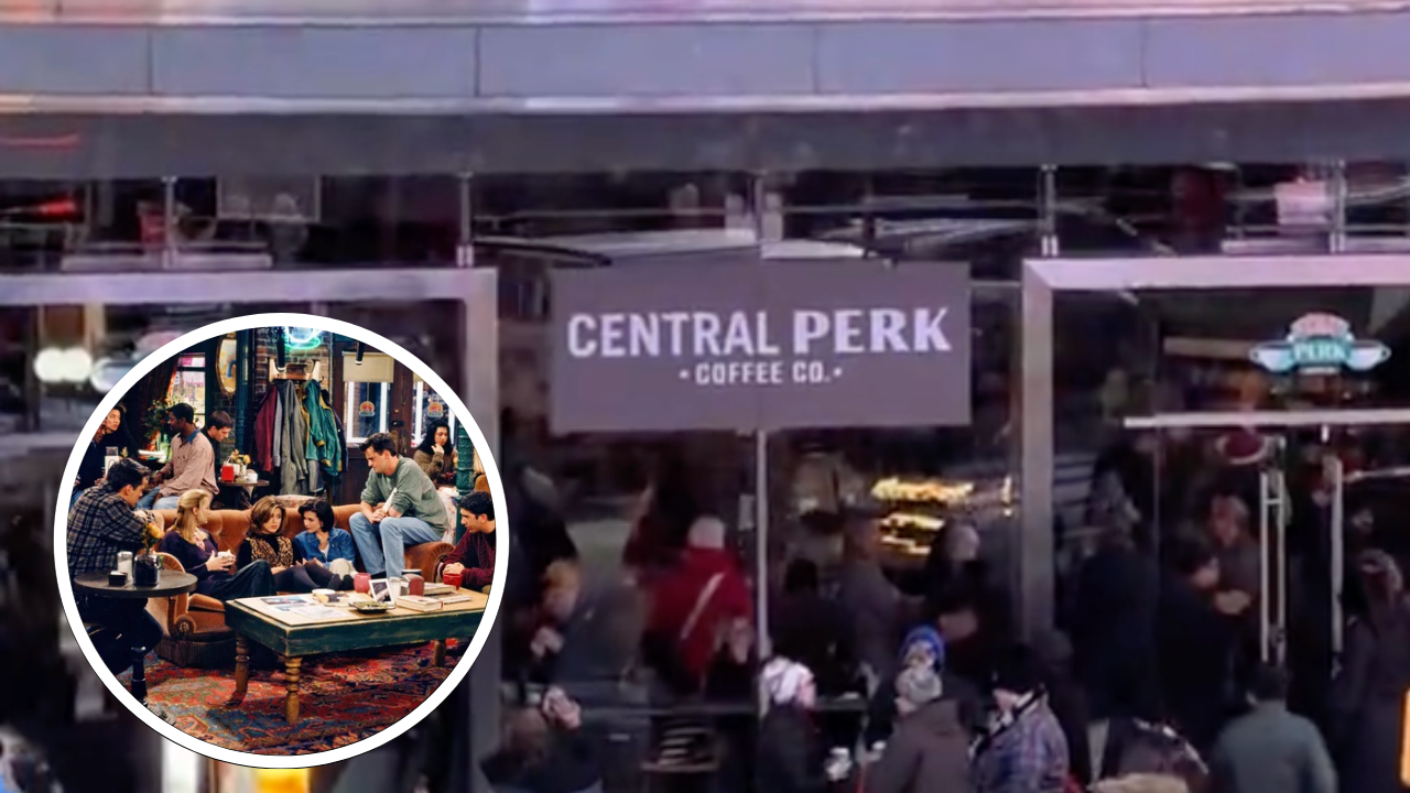 El Central Perk de la mítica serie de 'Friends' cobra vida en Times Square